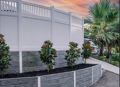 TUFFPOLY Lightweight Timber Look FRP Composite Sleepers | AusLS – Australian Landscape Supplies