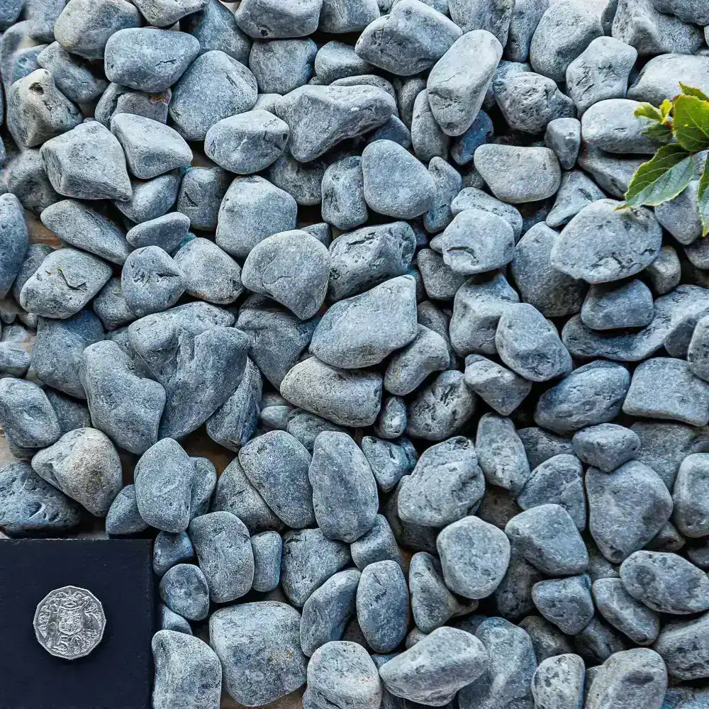 Basalt Tumbled Pebbles 20-40mm - 20kg Bag | Australian Landscape Supplies