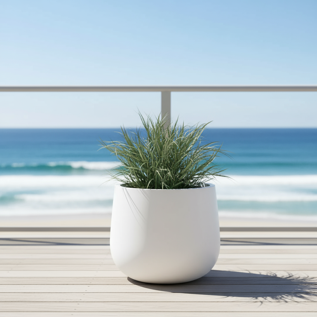 Odyssey Drum Fibreglass Planter Pot – Australian Landscape Supplies