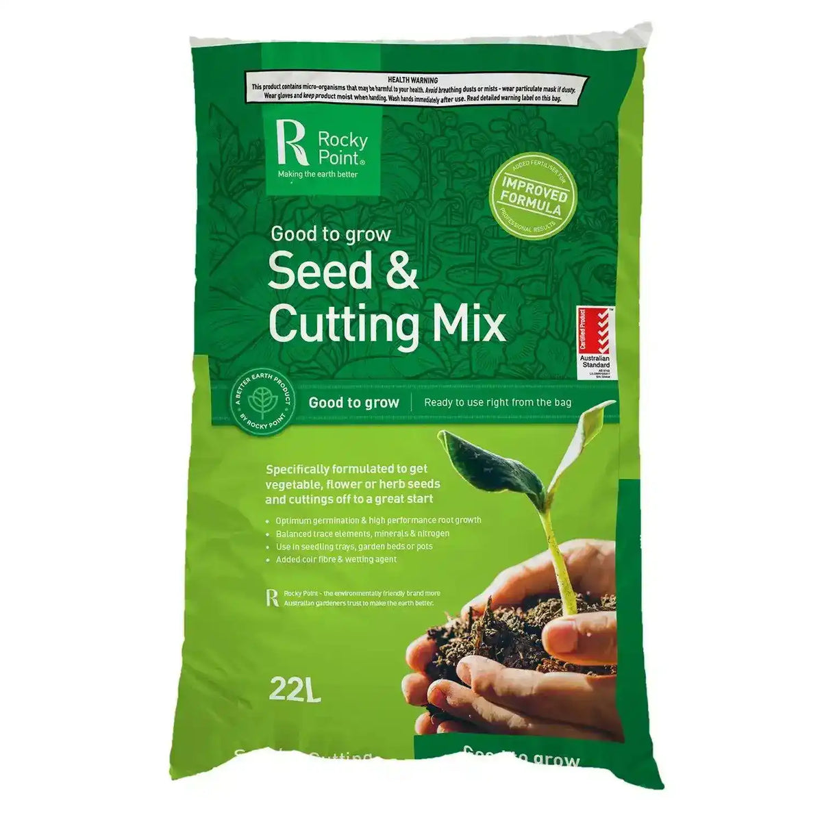 Seed & Cutting Mix - 22L | Rocky Point | Australian Landscape Supplies