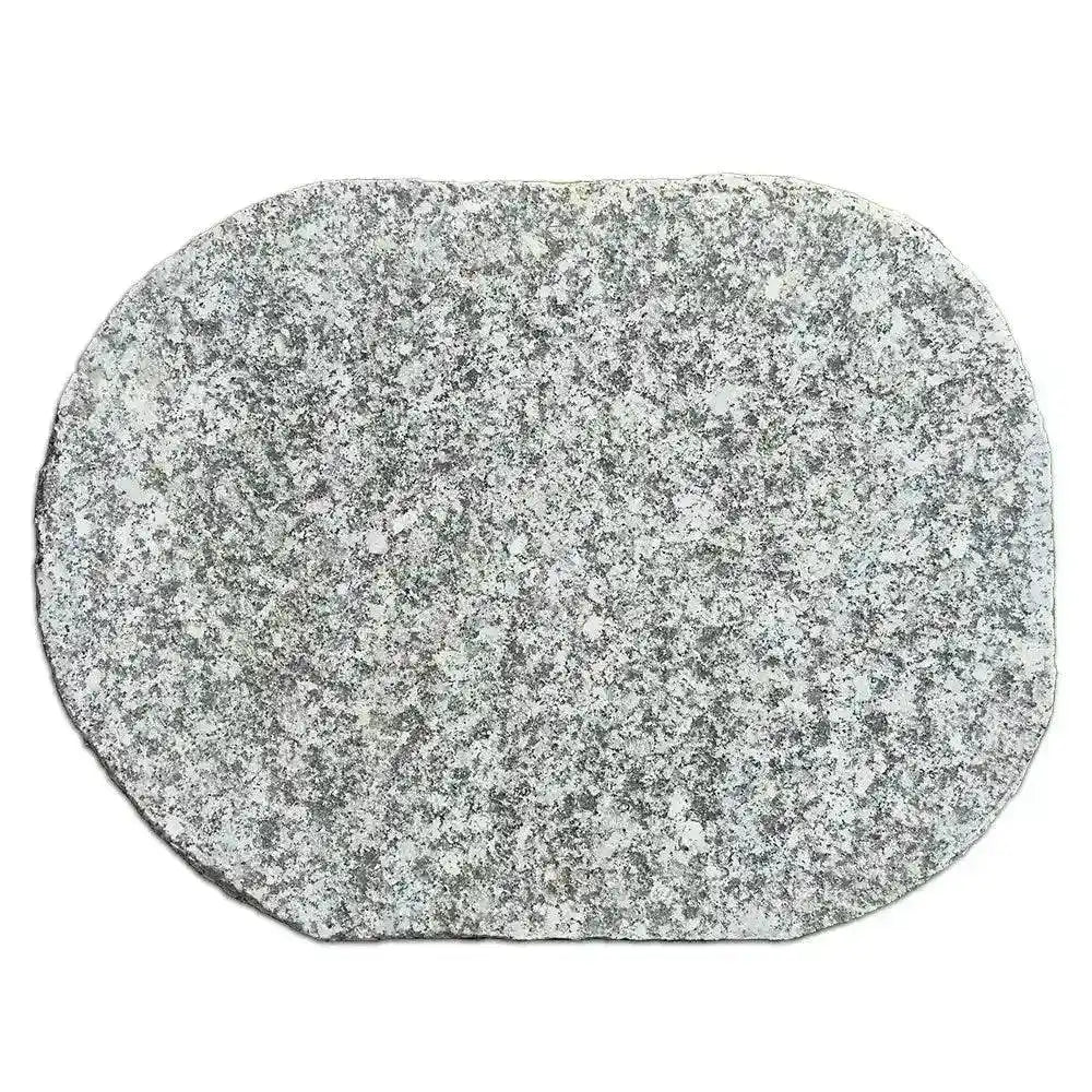 Silver Grey Granite Organic Round Stepping Stone | AusLS – Australian ...