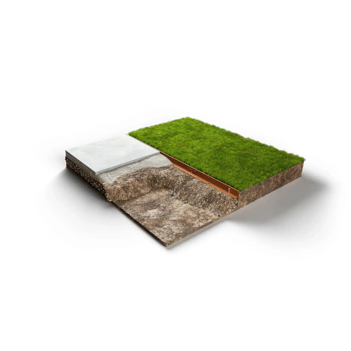 Zero-Flex Edging Weathered Steel | Australian Landscape Supplies
