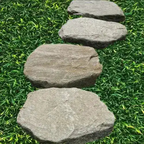 Mixed Natural Quartz Stepping Stone | Australian Landscape Supplies